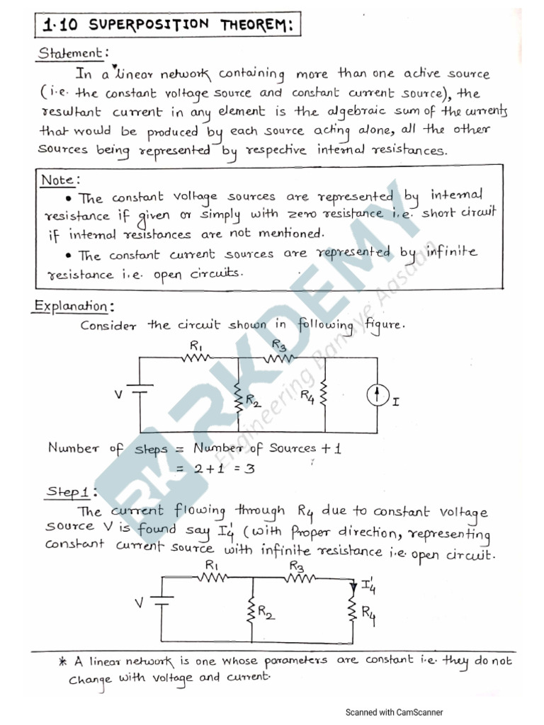 Superposition Theorem - 22676780 - 2023 - 10 - 29 - 19 - 27 | PDF