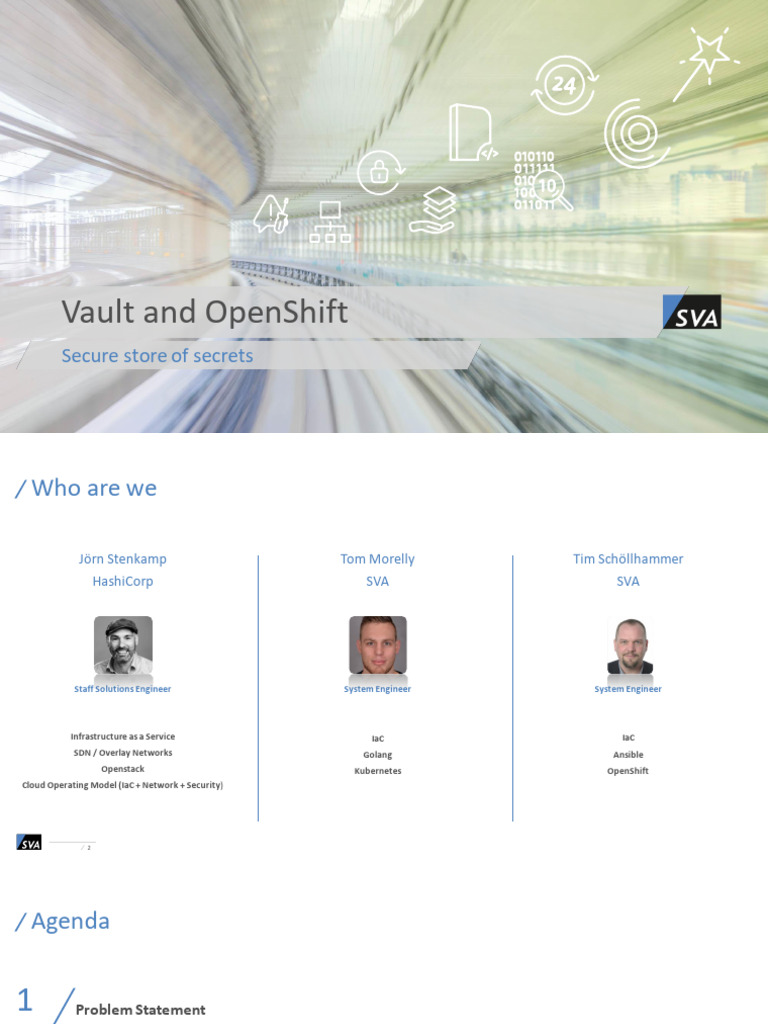 Vault and Openshift: Secure Store of Secrets | PDF | Computing ...