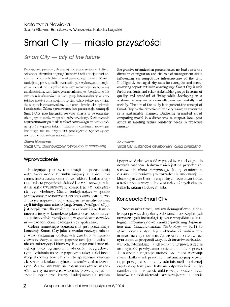 Smart City | PDF