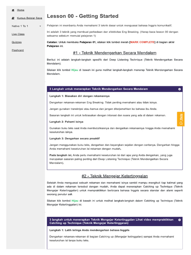 Lesson 00 - Getting Started | PDF