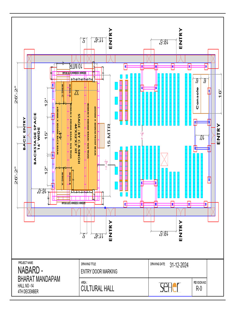 Entry Door Marking - Cultural Hall | PDF