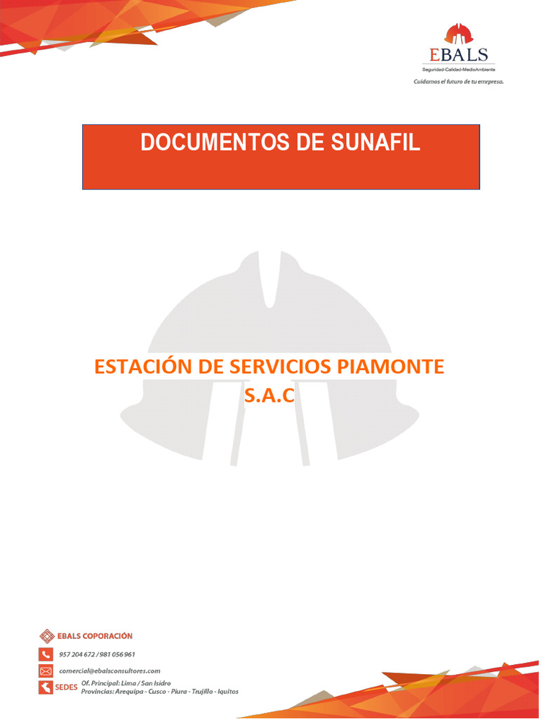 Propuesta para Documentos SUNAFIL 2024 | PDF