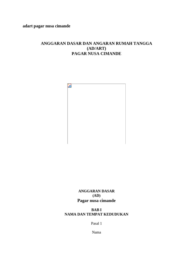Adart Pagar Nusa | PDF