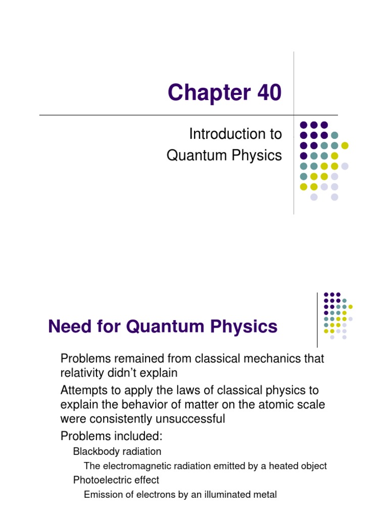 Physics112 - Chapter40 | PDF | Photoelectric Effect | Photon