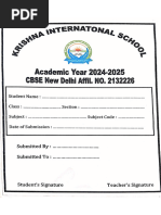 CBSE-Class-10-Answer-Book-Answer-Sheet-Front-Page-Sample-2025 | PDF