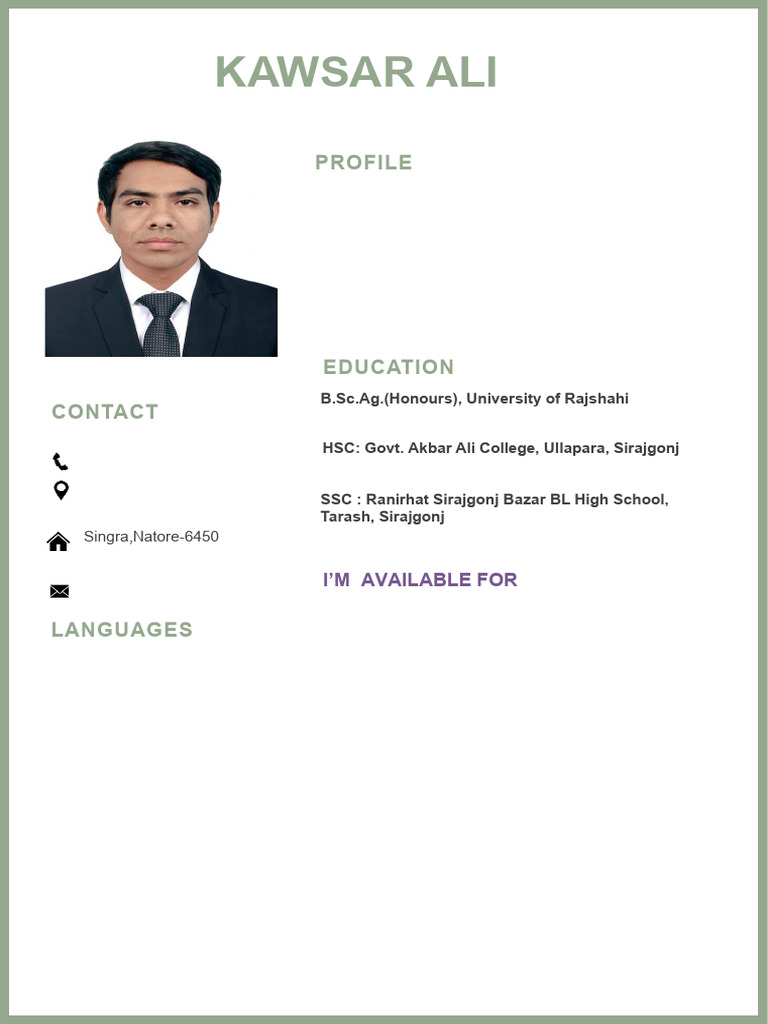 Tutoring Services by Kawsar Ali | PDF