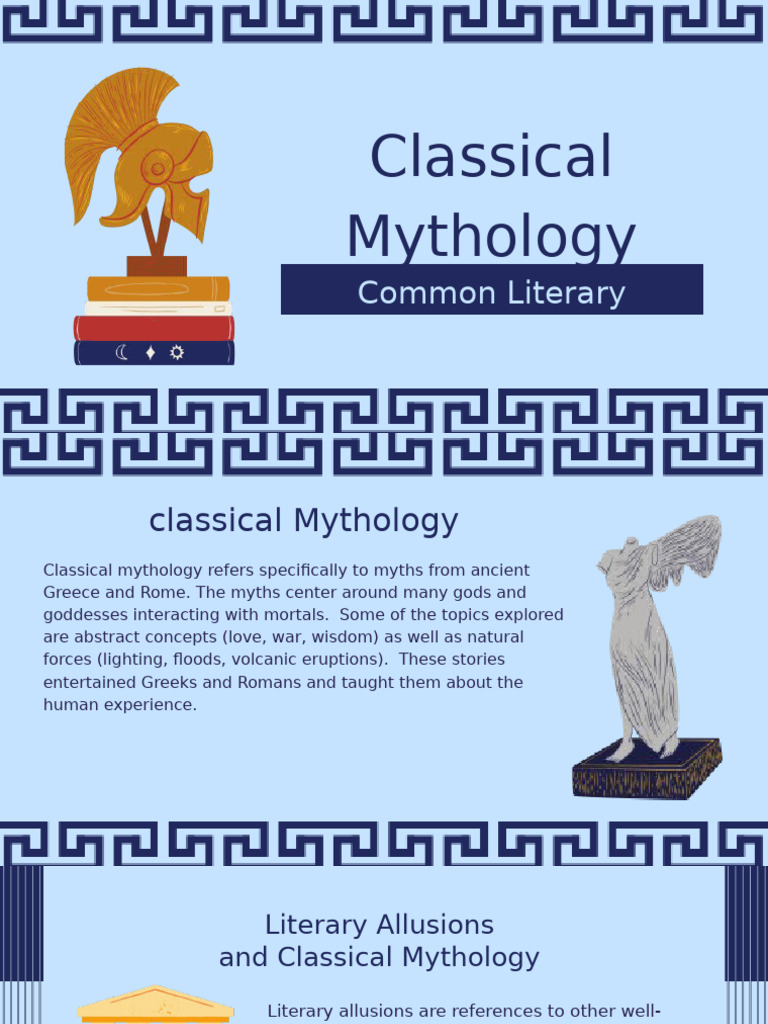 Classical Mythology Allusions Guide | PDF | Greek Mythology | Prometheus