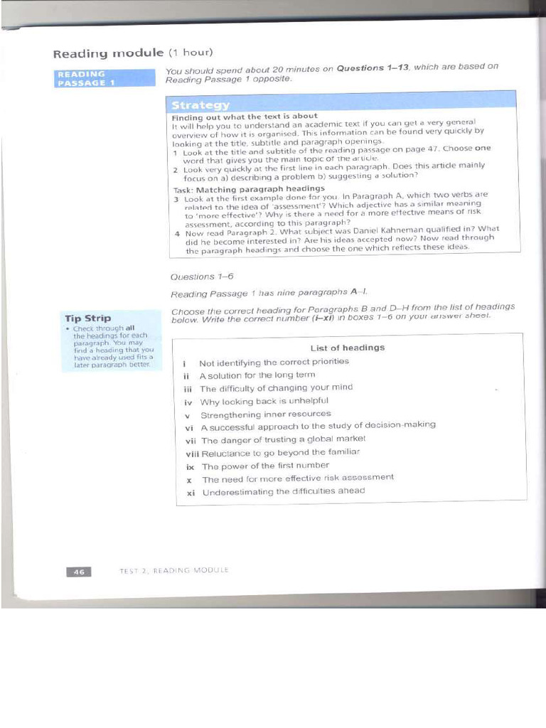 IELTS Practice Test Plus-2 A R T-2 | PDF