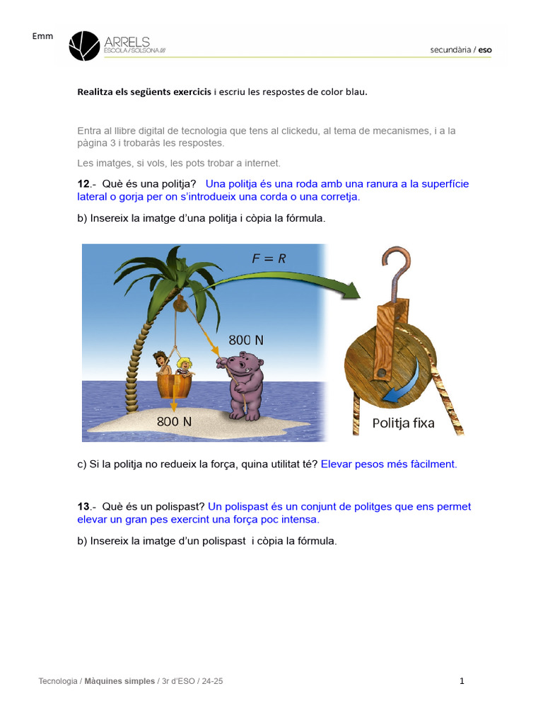 Exercicis 3 MQ Simples | PDF