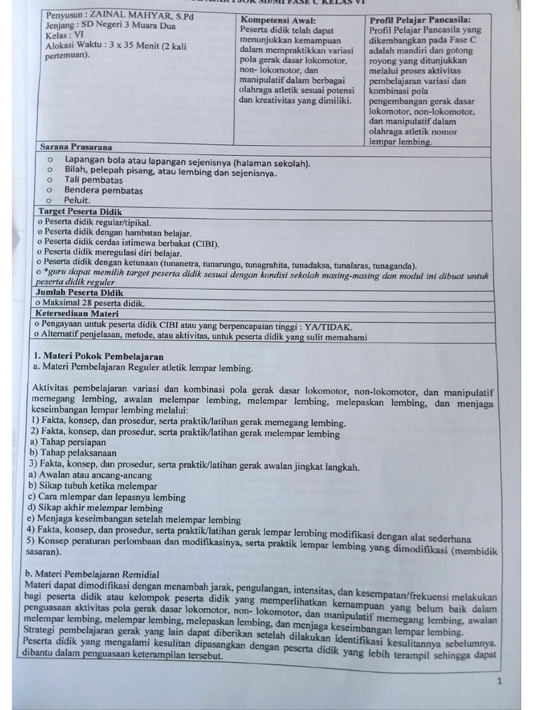 Modul presentasi dan pelatihan | PDF