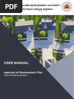 BDA UserManualBuildingPlanApproval | PDF | Deed | Bangalore