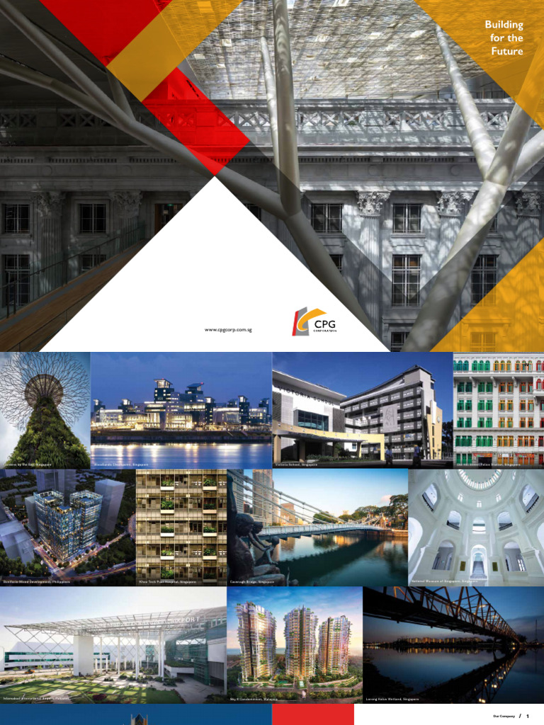 Brochure CPG Corporation Corporate Brochure (English) | PDF | Engineering | Infrastructure