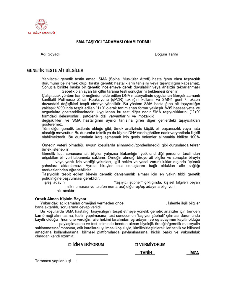 Sma Onam Formu | PDF