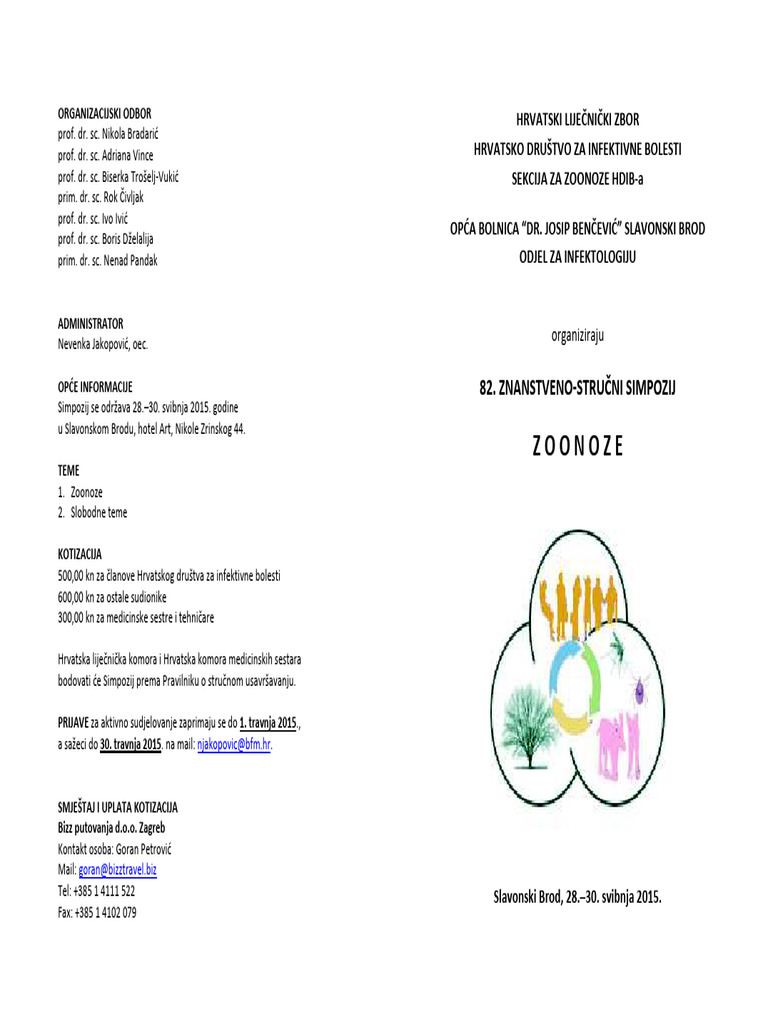 Zoonoze Simpozij Brod 2015 | PDF