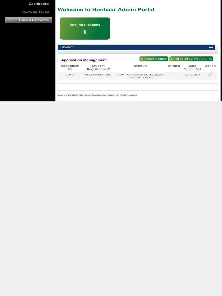 Portal Administration Panel | PDF