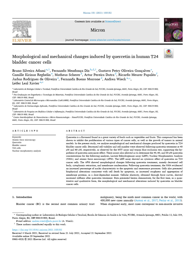 Micron - 2023 | PDF | Atomic Force Microscopy