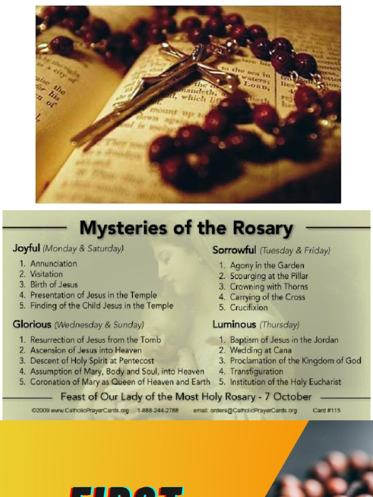 Holy Rosary | PDF