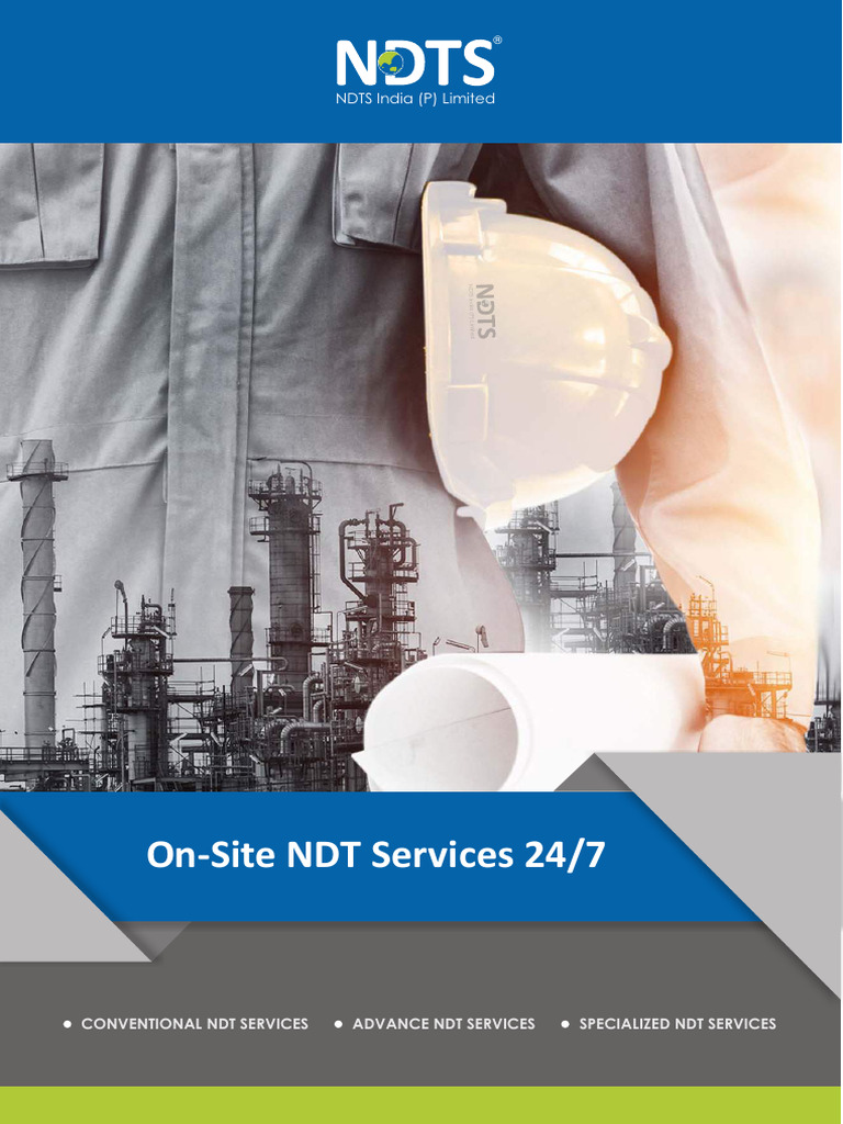 NDTS Brochure Rev01 | PDF | Nondestructive Testing | Corrosion