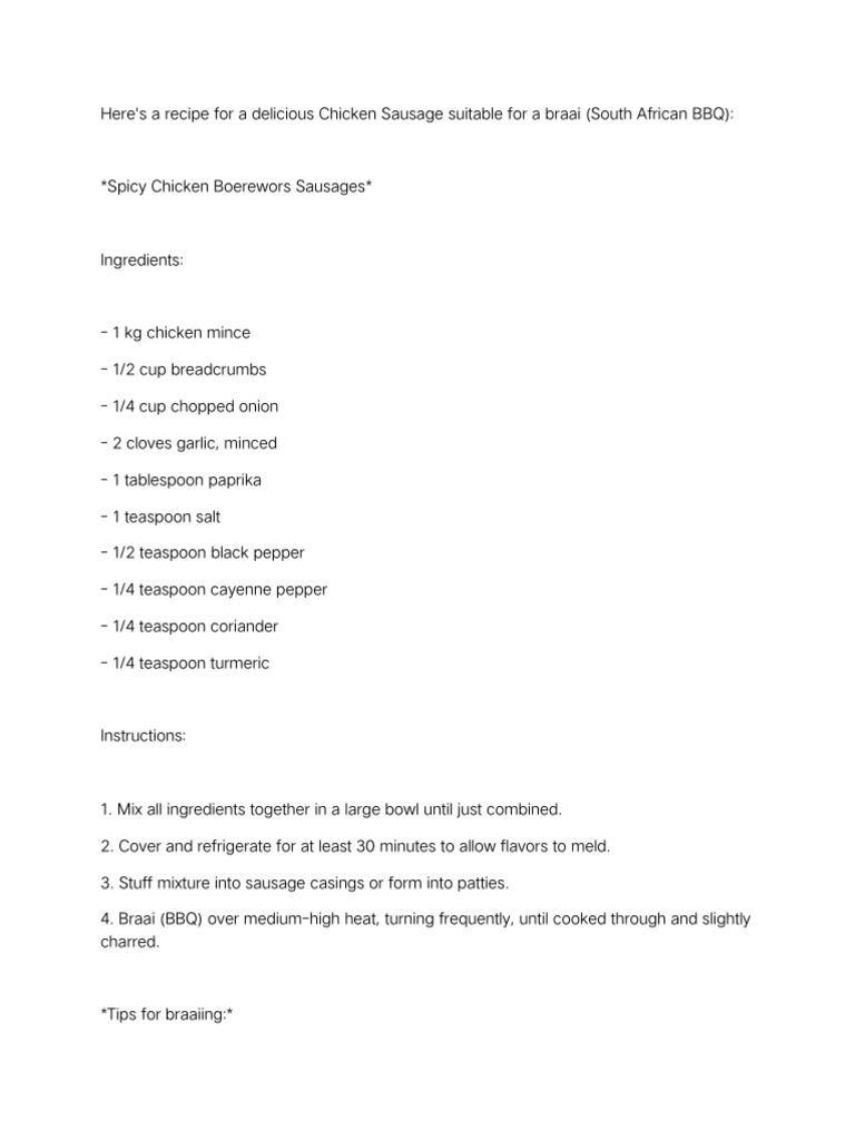 2chic Chicken BBQ | PDF