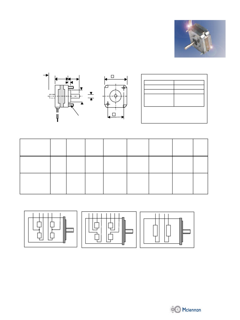 16 HS Hybrid Stepper Motor Specs | PDF | Electric Motor | Vehicle ...