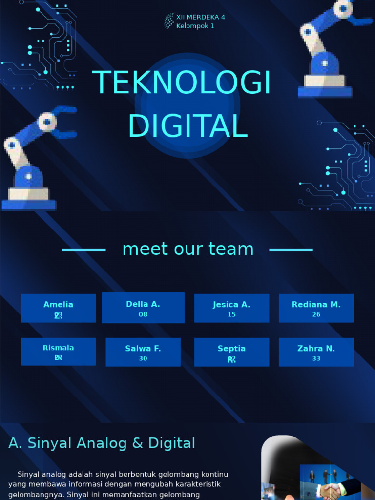 Fisika Teknologi Digital (Sinyal Analog, Gerbang Logika, Transmisi Data ...