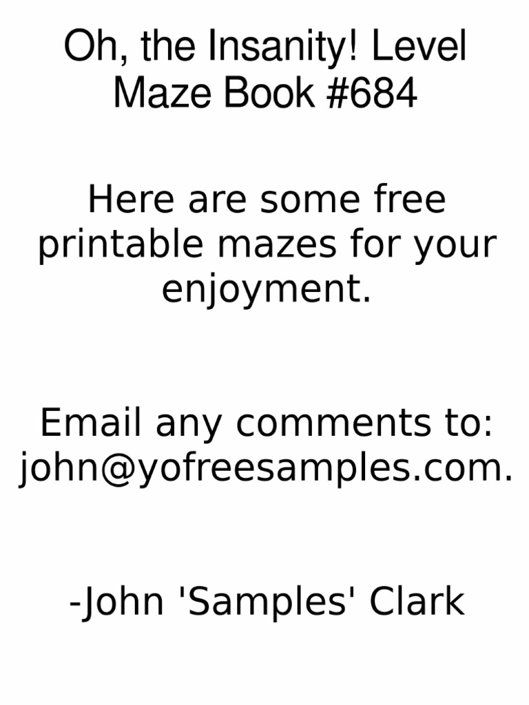 Oh,+the+Insanity! Book 684 | PDF