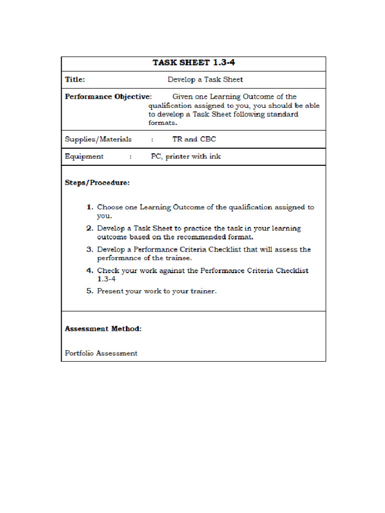 Task Sheet 1.3-4 | PDF