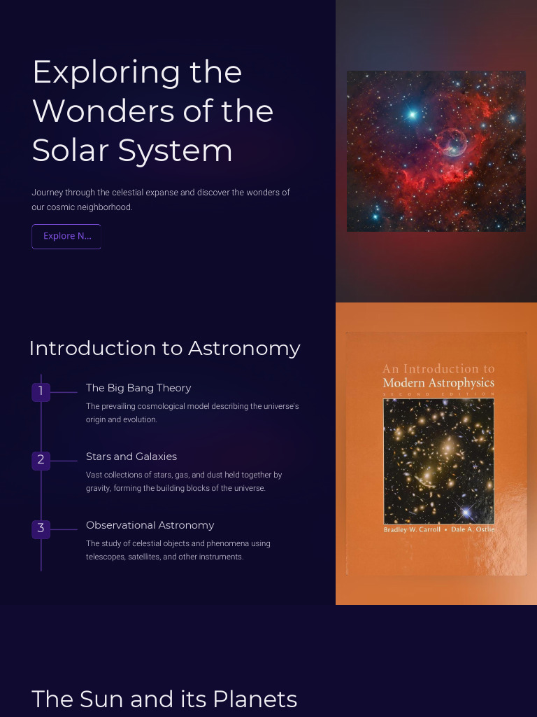 Exploring The Wonders of The Solar System | PDF | Astronomy | Solar System