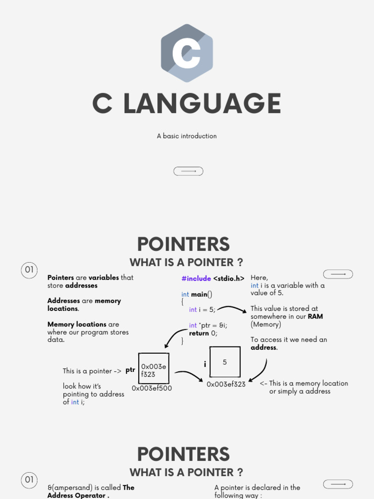 C Pointers Pdf Pointer Computer Programming Computer Architecture