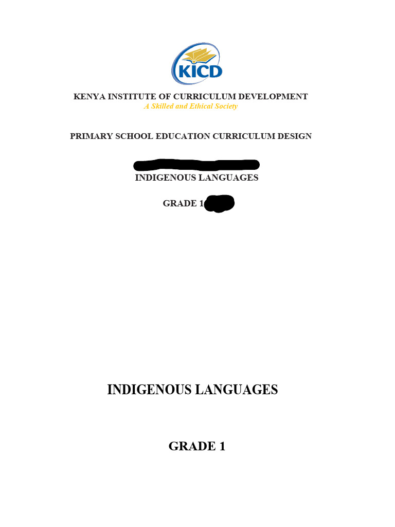 Grade 1 Indigenous Languages | PDF | Learning | Reading Comprehension