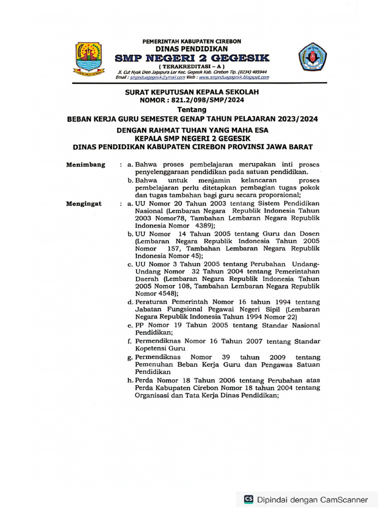 SKBM Semst Genap 2324 | PDF