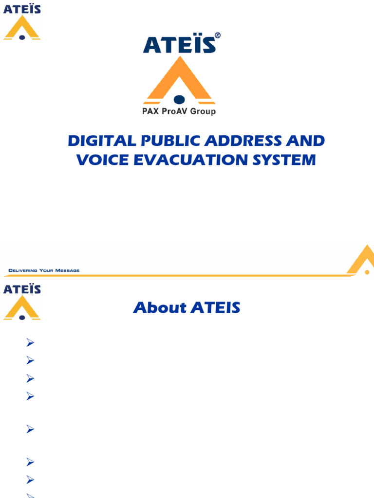 Public Address System | PDF | Amplifier | Microphone