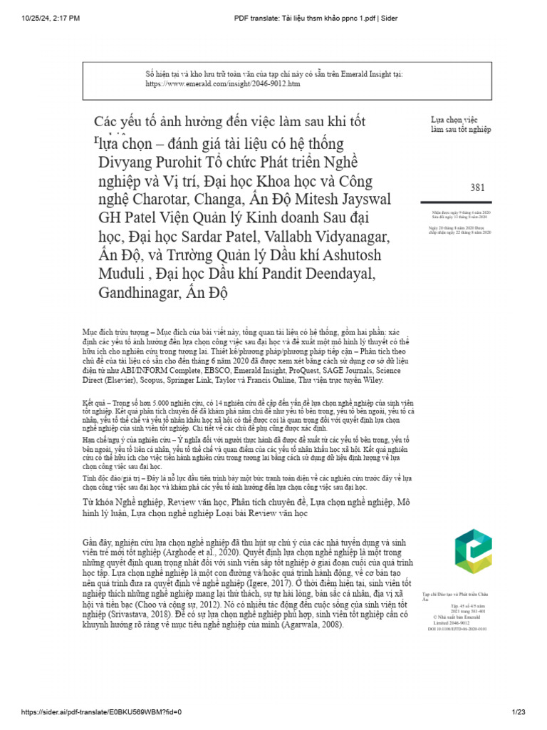 PDF translate - Tài liệu thsm khảo ppnc 1.pdf - Sider | PDF