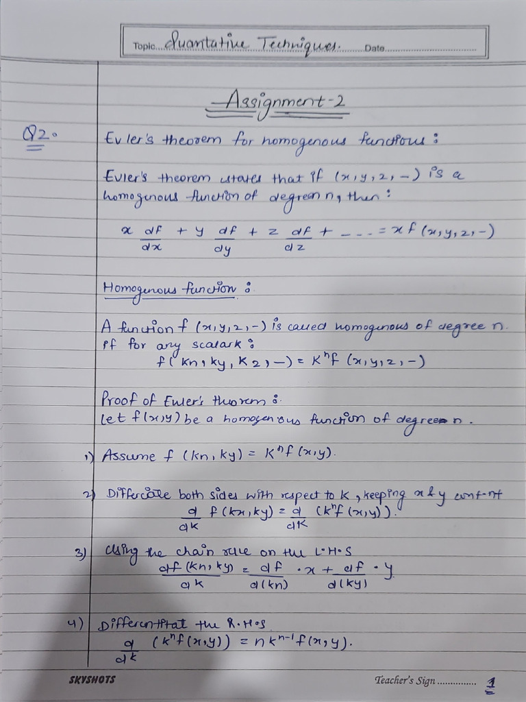 QT Assignment 2 | PDF