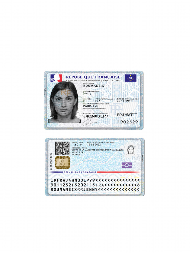 France ID Card New Scan | PDF