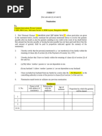 GRATUITY FORM F-Sample Filled | PDF | Government | Justice
