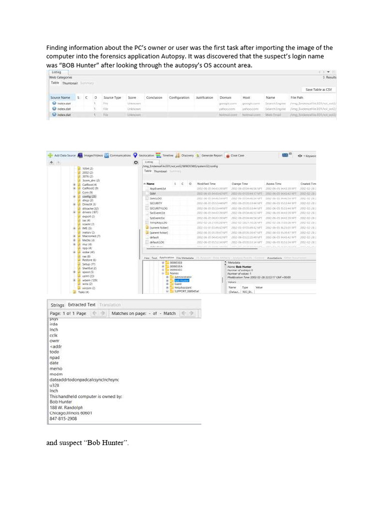 Forensic Stalking Analysis 240186 | PDF