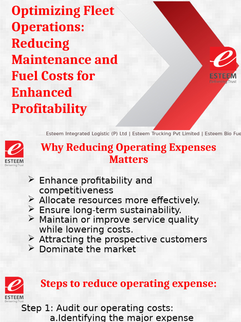 Reducing Operating Expenses | PDF | Expense | Outsourcing