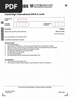 A-Level Maths 9709 Cheat Sheet P1 | PDF | Quadratic Equation | Mathematics