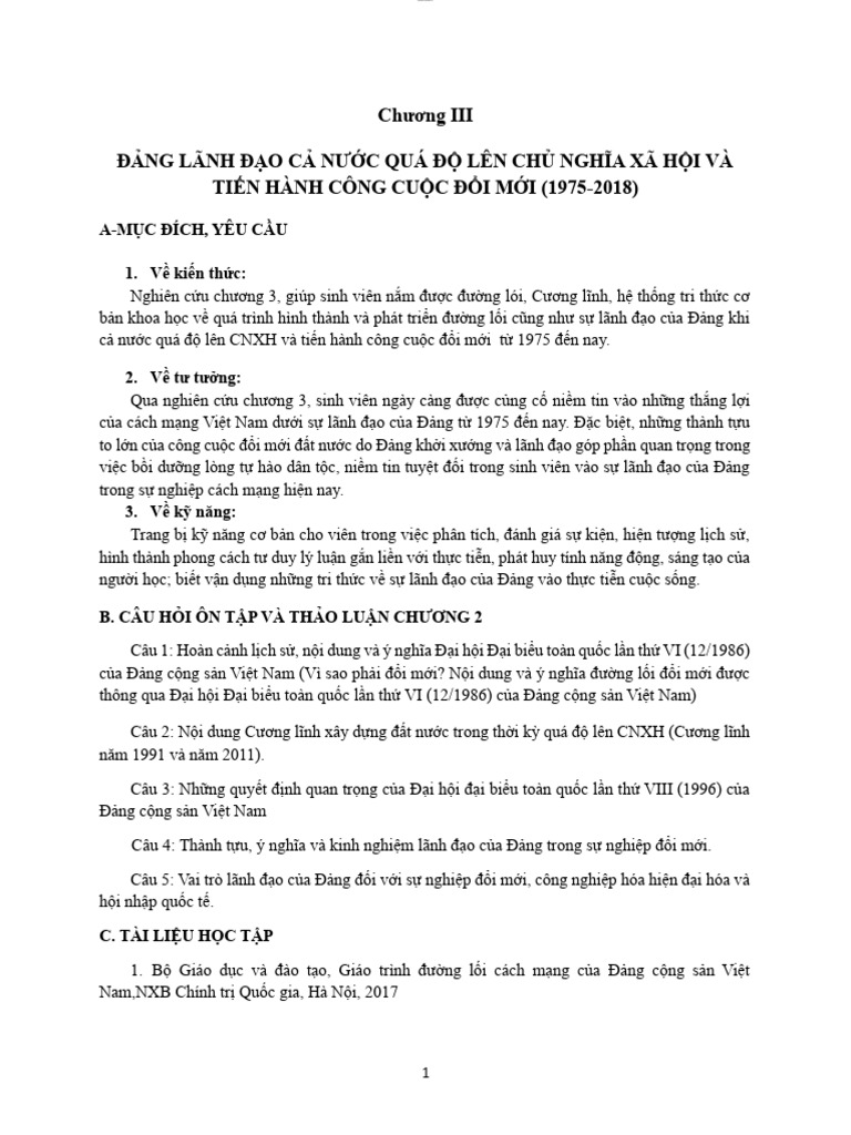 tong-hop-de-cuong-lich-su-dang-chuong-3-hoc-vien-tai-chinh-135255 | PDF