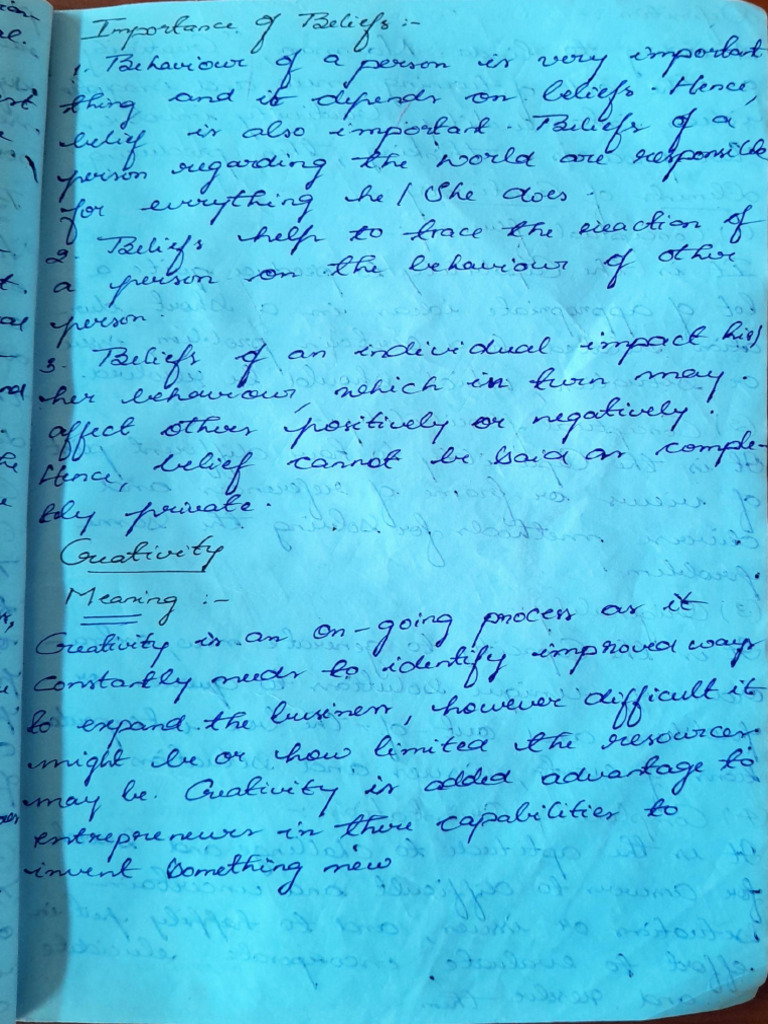 MPOB UNIT 3 Creativity | PDF