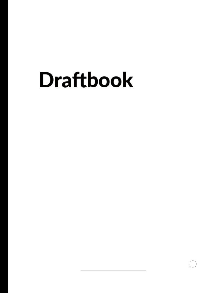 Draft Book | PDF