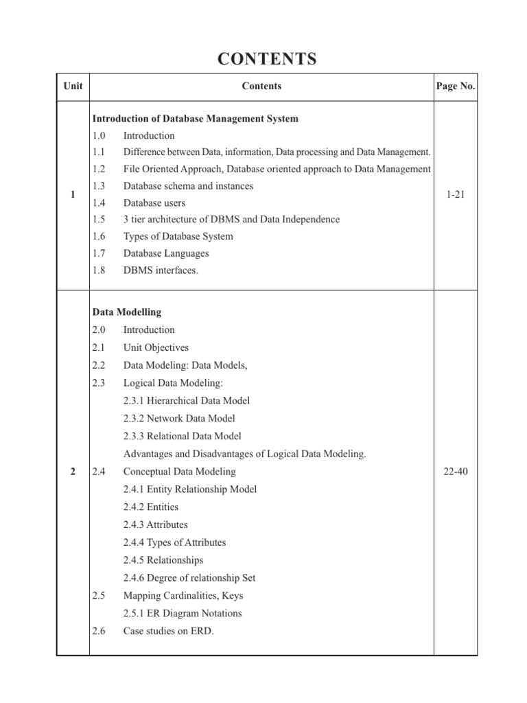 BCA 202 Database Management System2 | PDF | Databases | Relational Model