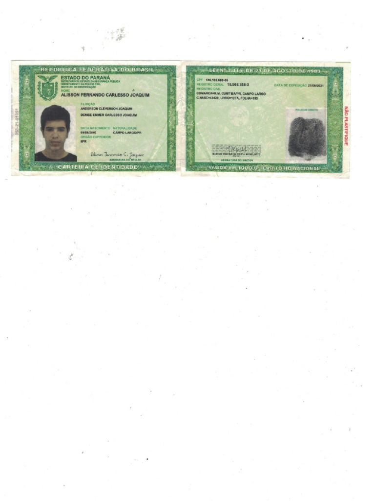 RG Alisson PDF | PDF