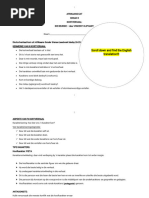 Afrikaans Taal Study Notes | PDF | Verb | Language Mechanics
