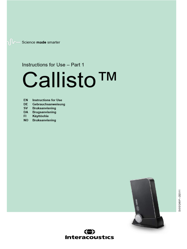 (AU) Callisto AC440 Manual | PDF | Microsoft Windows | Headphones