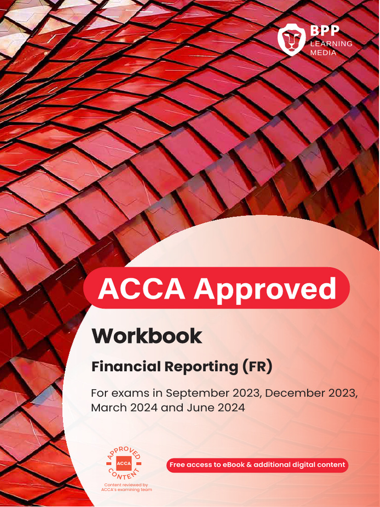 ACCA Financial Reporting Workbook 2024 | PDF | International Financial ...