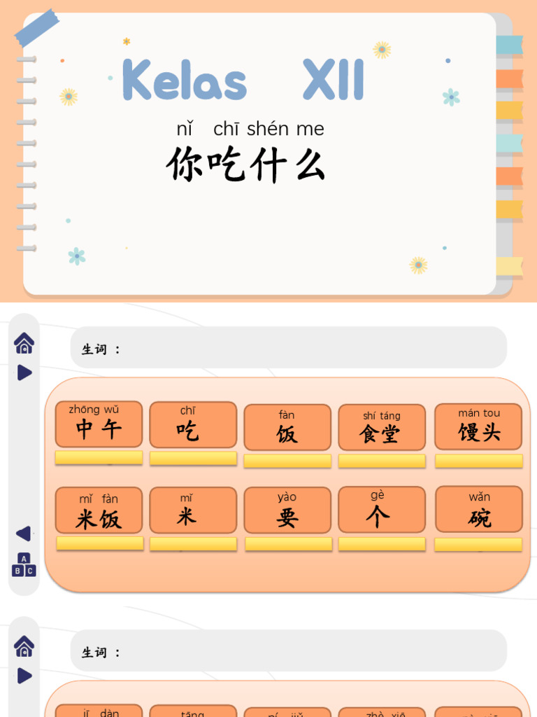 KELAS XII Ni Chi Shen Me | PDF