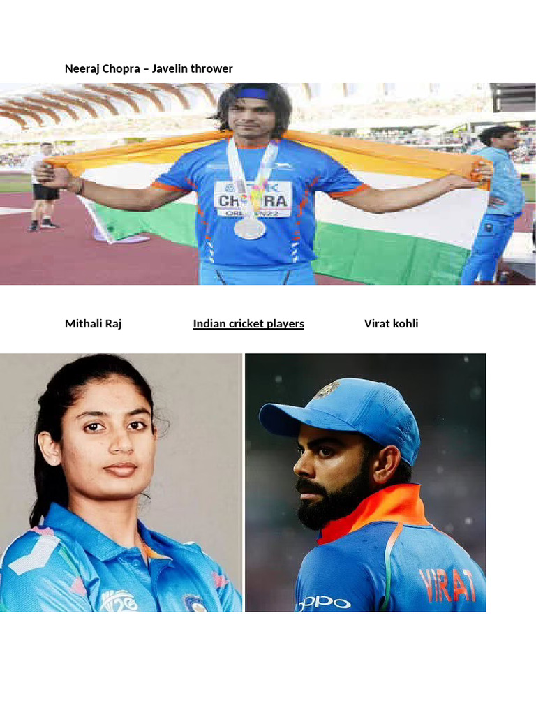 Neeraj Chopra - Javelin Thrower | PDF