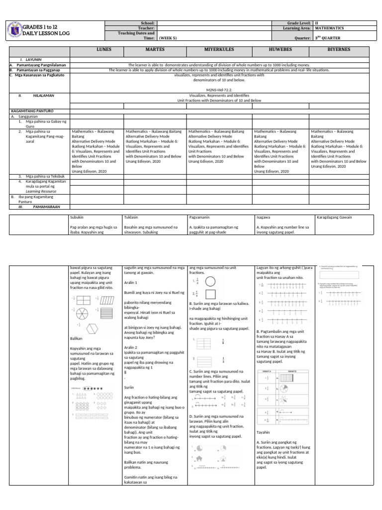 Math 2 DLL Q3 W5 | PDF